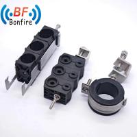 China Single Hole Single Cable Clamp O Type Z-FCC-Hw15 with Rubber Double Feeder Clamp 1/2