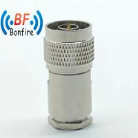 China DC-11GHz N Male Straight Clamp LMR 400 Captive Type RF Connector Waterproof Rate IP 67 for sale