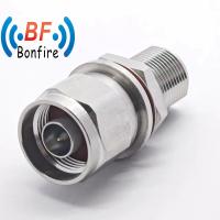 China DC-11GHz N Male Straight Clamp LMR 400 Captive Type RF Connector Waterproof Rate IP 67 for sale