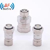 China Package Gross Weight 0.210kg DIN-Male Connector for 1/2 Inch Flexible Feeder Cable for sale
