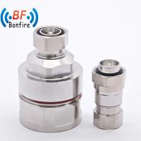China Package Gross Weight 0.210kg DIN-Male Connector for 1/2 Inch Flexible Feeder Cable for sale
