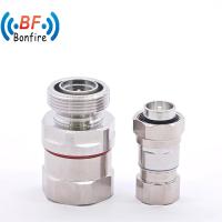 China Package Gross Weight 0.210kg DIN-Male Connector for 1/2 Inch Flexible Feeder Cable for sale