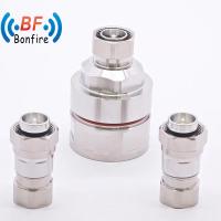 China Low Pim -150dbc 50 Ohm N Male RF Connector Adapter Kits with 0.1 dB Insertion Loss for sale
