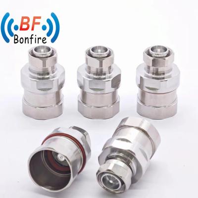 China Male Adapter RF Coaxial Connector for Cable Antenna Connection Insertion Loss dB 0.1 for sale