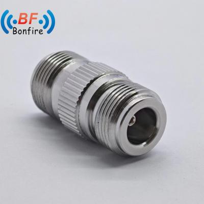 China Customized Straight DIN Female RF Adaptor DC-4GHz Connector with Full RoHS Compliance for sale