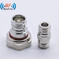 China Low Loss RF Connector Adapter 4.3-10 Male to N Type Female for Waterproof Applications for sale