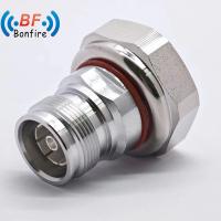 China Waterproof RF 4.3-10 Mini DIN Female Connector for 1/2 prime prime Flexible Coaxial Cable for sale