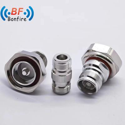 China DC-4GHz Low Pim -160dbc Low Vswr 4.3/10 Female to N Male RF Adaptor Adapter for Ibs Das for sale