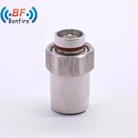 China Insertion Loss 0.25dB DC-4GHz N Straight Male Connector for 7/8 prime Flexible Cable for sale