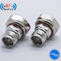 China Waterproof RF Connector DC-4GHz -155dbc N Female to 4.3-10 Male RF Adaptor IP 67 for sale