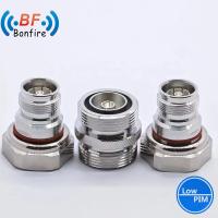 China Waterproof RF Connector DC-4GHz -155dbc N Female to 4.3-10 Male RF Adaptor IP 67 for sale