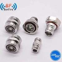 China DC-4GHz N Male Plug Straight Clamp RF Connectors for 1/2 Cable Pim -155dbc LJQ -XXXXX for sale