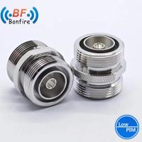 China DIN RF Connector Female Plug to N Male Jack Adapter Waterproof Rate IP 67 for sale