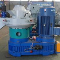 China Manual Lubrication Biomass Wood Pellet Machine 2-8mm 2 Roller 1 Die for sale