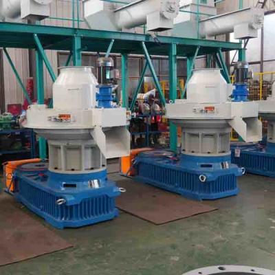 China 5-20mm Biomass Wood Pellet Mill Machine Manual Lubrication for sale