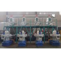 China 2-8mm Biomass Wood Pellet Machine Manual Lubrication for sale