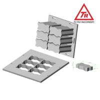 China Industrial Concrete Block Moulds Smooth Finishes Interlocking Block Mold for sale