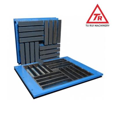 China Smooth Surface Concrete Block Moulds High Accuracy Molds For Brick Making for sale
