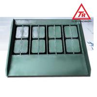 China High Production Concrete Block Moulds 40X20X20cm CNC Steel Brick Mould 200000 Cycles Customize for sale