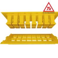 China Compact Cement Block Moulds Smooth Operation Temperature Resistance for sale