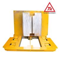 China Quick Release Industrial Concrete Brick Mold Smooth Finishing Power Savings 200x200x50mm for sale