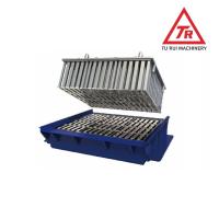 China 16 Cavities Concrete Paving Block Moulds Paver Block Steel Mould For Outdoor Landscaping for sale
