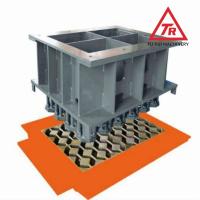 China HRC50 Hardness Rectangular Interlocking Concrete Molds Fire Resistance Solid Block Mould 390×190×190mm for sale