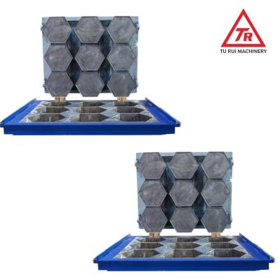 China Customized Hexagon Paver Brick Mold for Concrete Brick Machine for sale