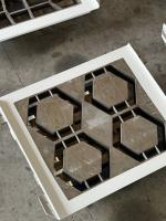 China Hexagonal Grass Paver Mould, Interlocking Slope Protection Concrete Block Mould for Brick Making Machine for sale
