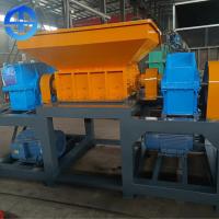 China Q235 Steel Plate Double Shaft Shredder Machine Alloy Blades for sale