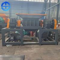 China 380V 1500kg/H Dual Shaft Shredder Machine 3000*1300*1850mm for sale