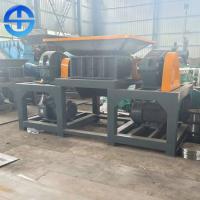China Model 800 2*22kw Motor Dual Shaft Shredder 1500kg / H For Scrap Metals for sale