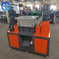 China Mini 400D Shredder Machine Dual Shaft Shredder Machine 500kg/H H13 Blade for sale