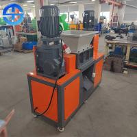 China Mini 400D Shredder Machine Dual Shaft Shredder Machine 500kg/H H13 Blade for sale