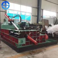 China 2000KG/M3 Bale Density Turn Over Out Hydraulic Scrap Baler for sale