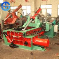 China 15kw Motor Bale Size 250*250mm Scrap Metal Baler for sale