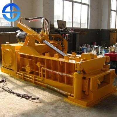 China 1000KN Nominal Pressure Bale Size 220*500mm Scrap Baling Press Machine for sale