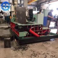 China 1600KN Pressure Bale Size 300*300mm Scrap Metal Baler for sale
