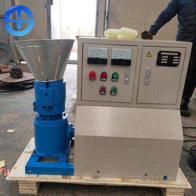 China 10% Moisture Flat Die 120mm Biomass Pellet Machine for sale