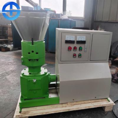 China 18% Moisture 100kg Per Hour Wood Pellet Making Machine for sale