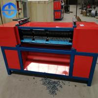 China Eco - Friendly Copper Wire Separator Automatic Radiator Stripper Machine for sale