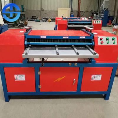 China New Red 650kg Air Conditioner Radiator Recycling Machine Radiator Copper Separator Machine for sale