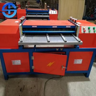 China Electric Drive Red 3 Kw + 4kw Radiator Recycling Machine Aluminum Radiator Separating Machine for sale