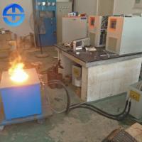 China 35 Kw Electric Metal Melting Furnace Aluminum Melting Furnace Machine Simple Installation for sale