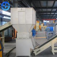 China Electrical PLC Control Dual Shaft Shredder Recycling Shredder Machine for sale
