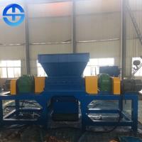 China High Torque 4000kg/H 5000kg/H Double Shaft Shredder for sale