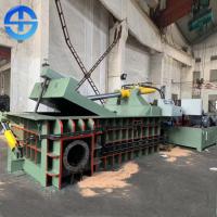 China Industrial Waste Scrap Metal Baler Scrap Baling Machine Bale Size 500*500 Mm for sale