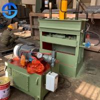 China 100 Ton Pressure Scrap Metal Compactor Machine PLC Hydraulic Paint Bucket Flattening for sale