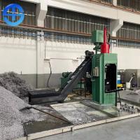 China φ80mm Roller Hydraulic Briquetting Press Machine For Aluminum Alloy Profile for sale