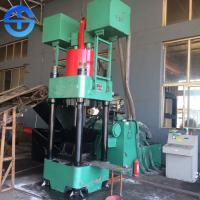 China 6 Block Per Minute Briquette Press Machine Metal Chips φ90-110mm for sale